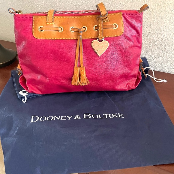 Dooney & Bourke | Bags | Dooney Bourke Fuchsia Tote | Poshmark